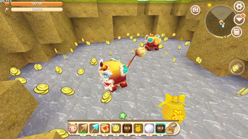 迷你世界:获取万能的迷你币,解锁绝版武器钻石装备