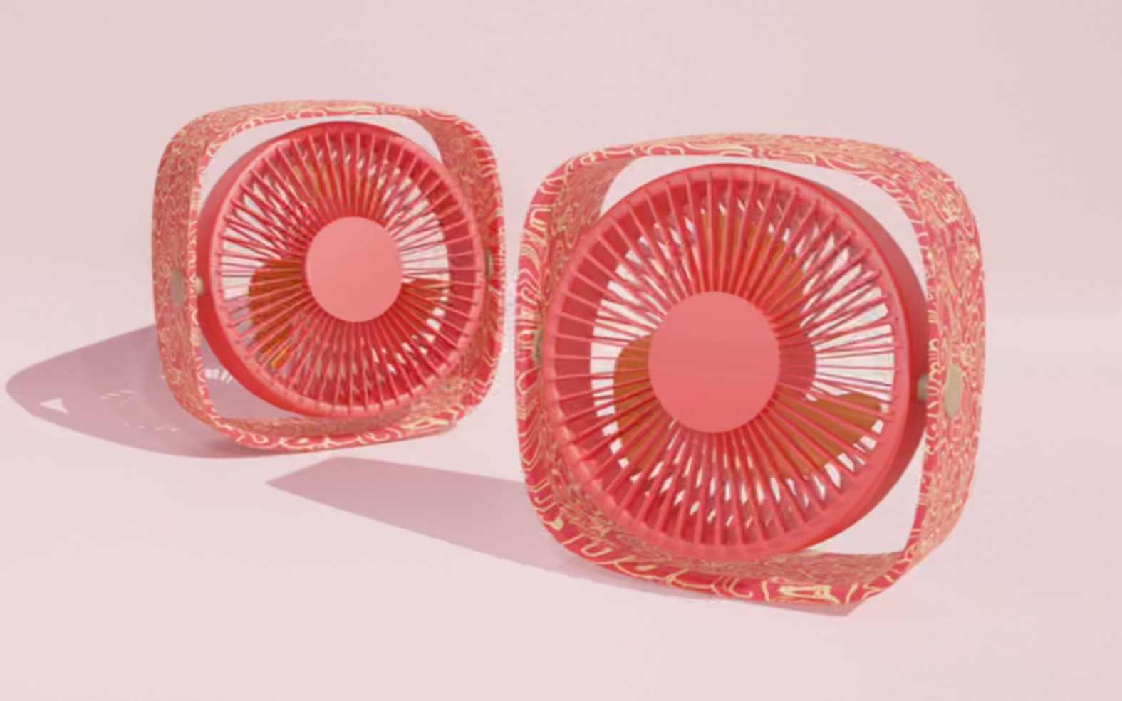 Blender 建模练习,小风扇