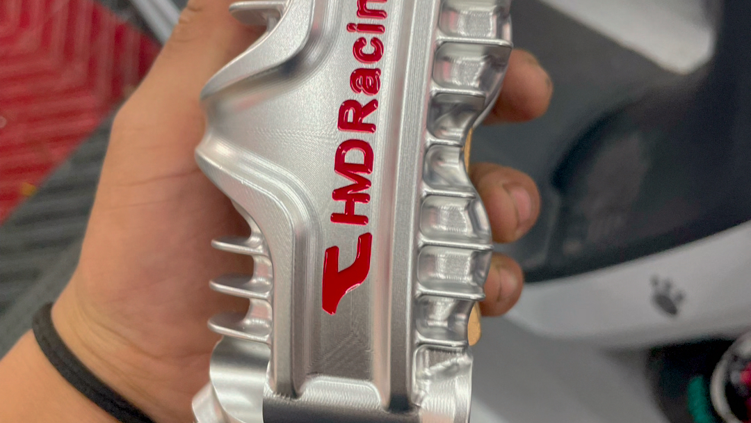 黑名单大辐射卡钳小牛九号电动车改碟刹装散热鳍片铝制开槽活塞