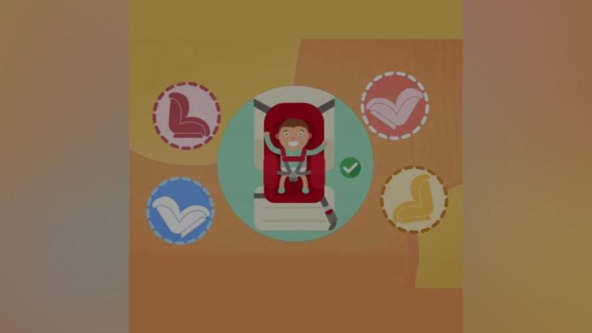 儿童安全座椅动画宣传片