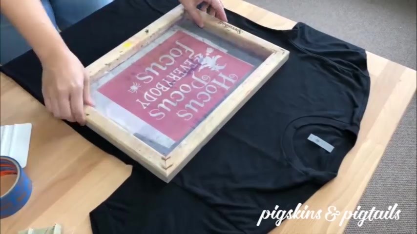 丝网印刷-给衣服印上喜欢的图案