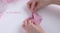 信的恋人 樱之花摺纸生日七夕节贺卡 立体小卡片套装 花朵留言卡 3枚入