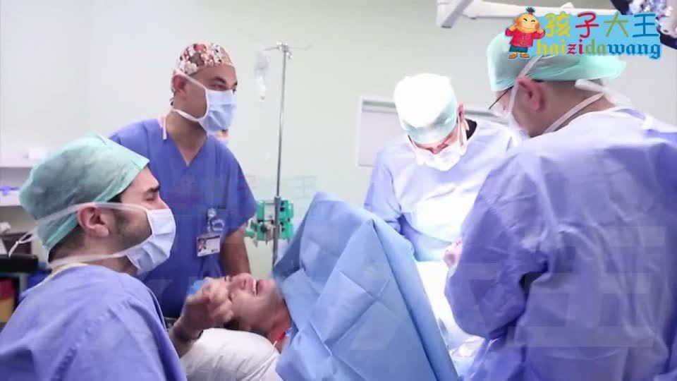 产房实拍孕妇剖宫产分娩全过程