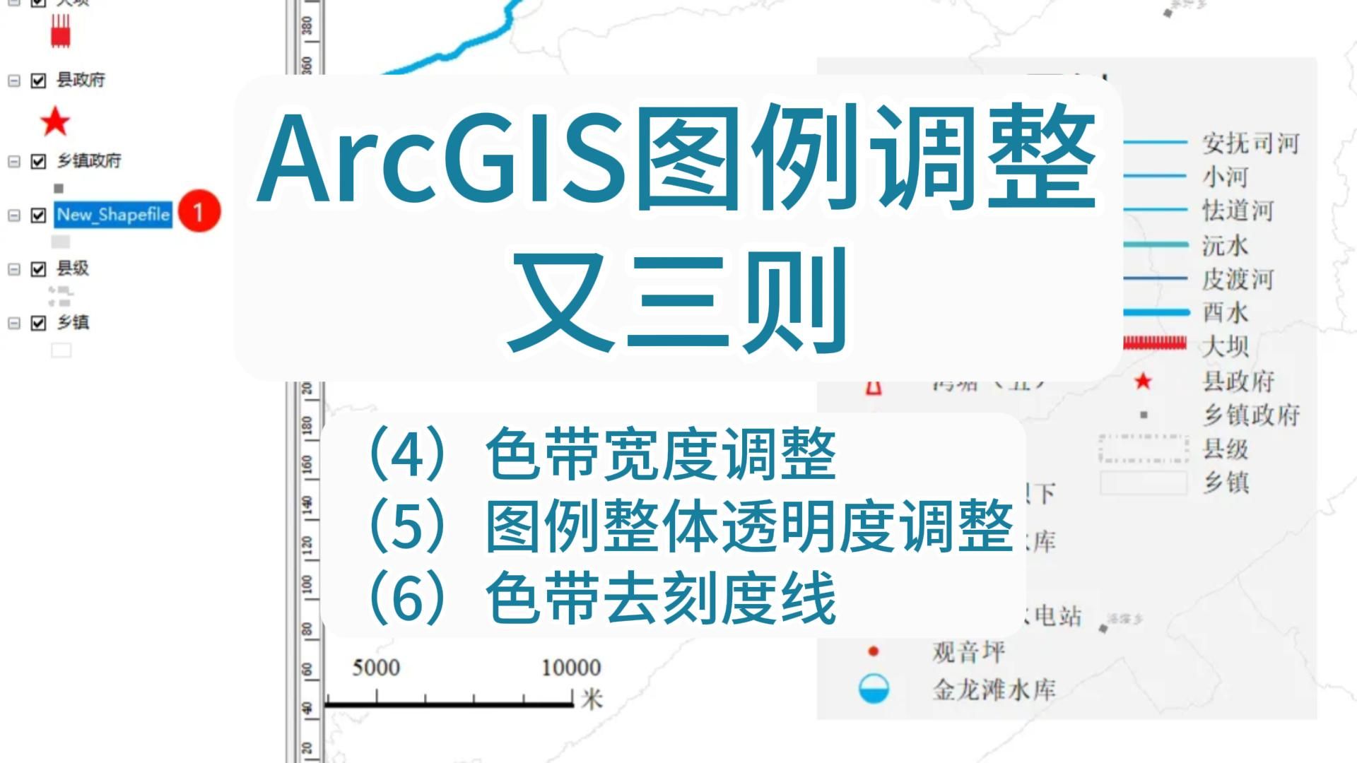 ArcGIS图例调整又三则