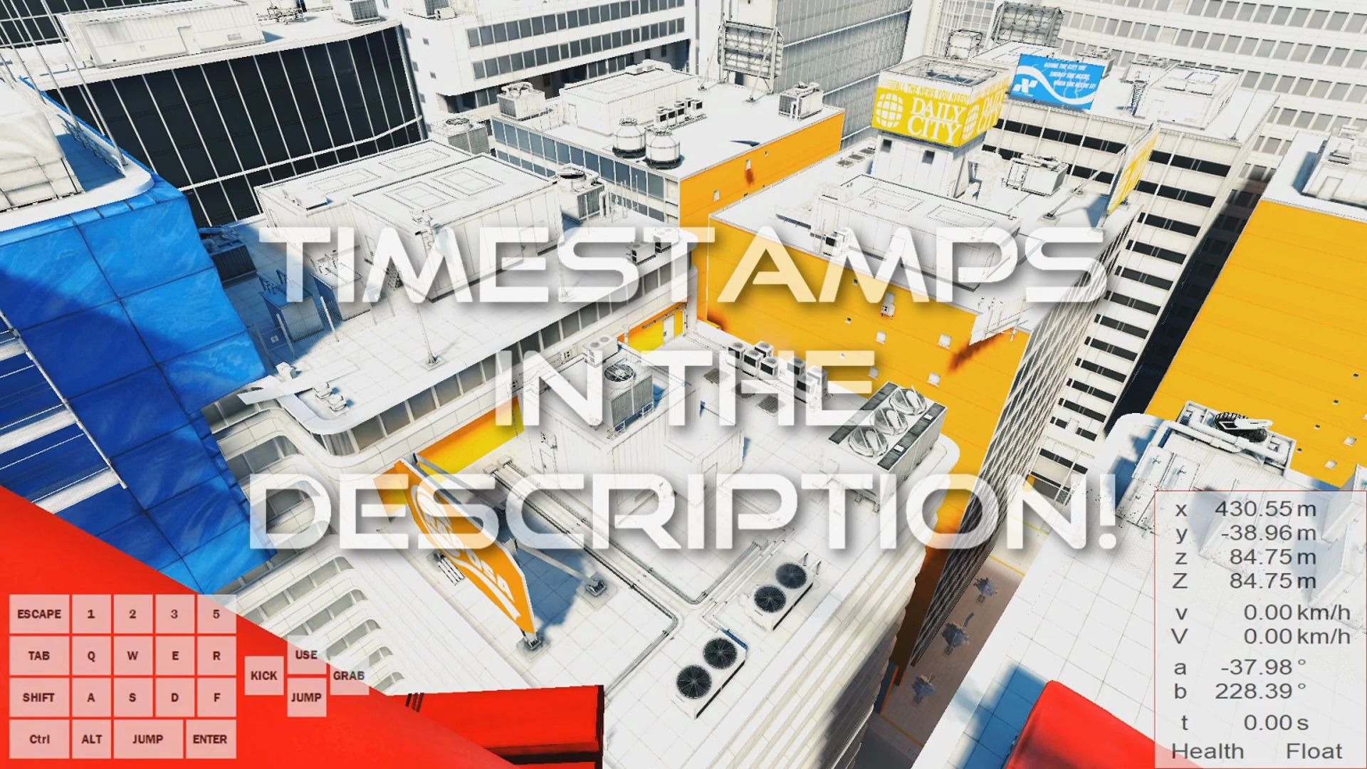 【转载】镜之边缘:吊车超远墙跑踢跳教程 | Mirror's Edge: Cranes Kick...