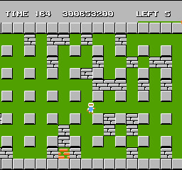 【NES】《BOMBER MAN》用密码一命通关(宝物和出口不用任何作弊...