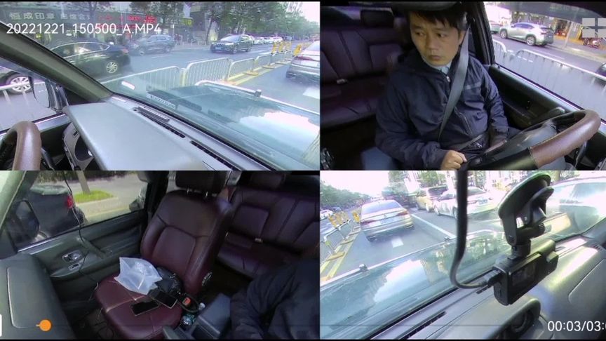 全景记录仪WiFi连接24小时停车监控#行车记录仪 #第一视角