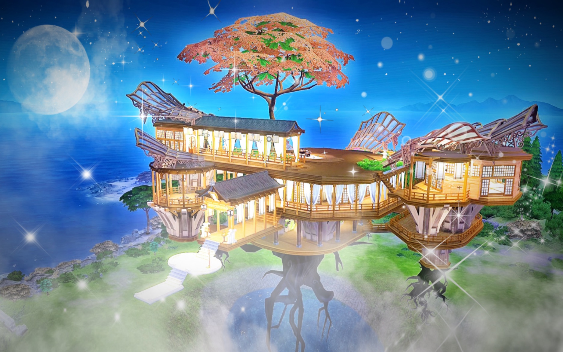 ☾ The Sims 4 预告|苍兰诀·司命殿|NOCC ♡模拟人生4