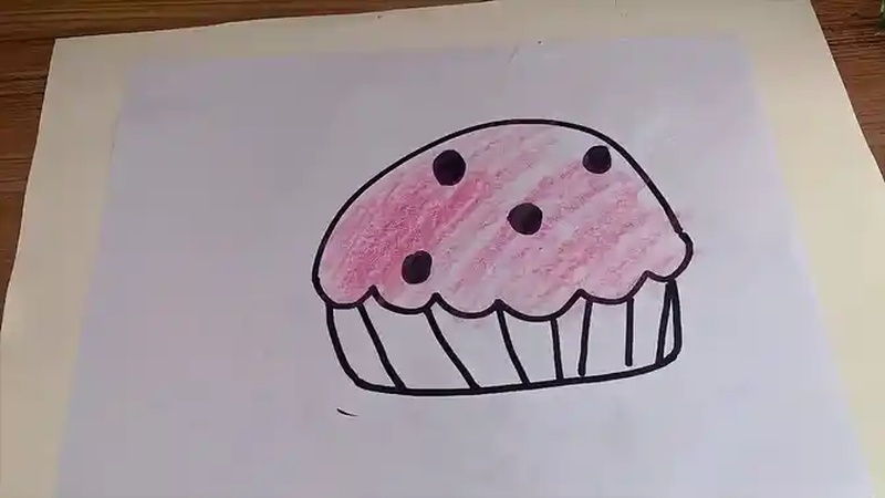 蛋糕简笔画怎么画三招解锁趣味亲子互动新玩法