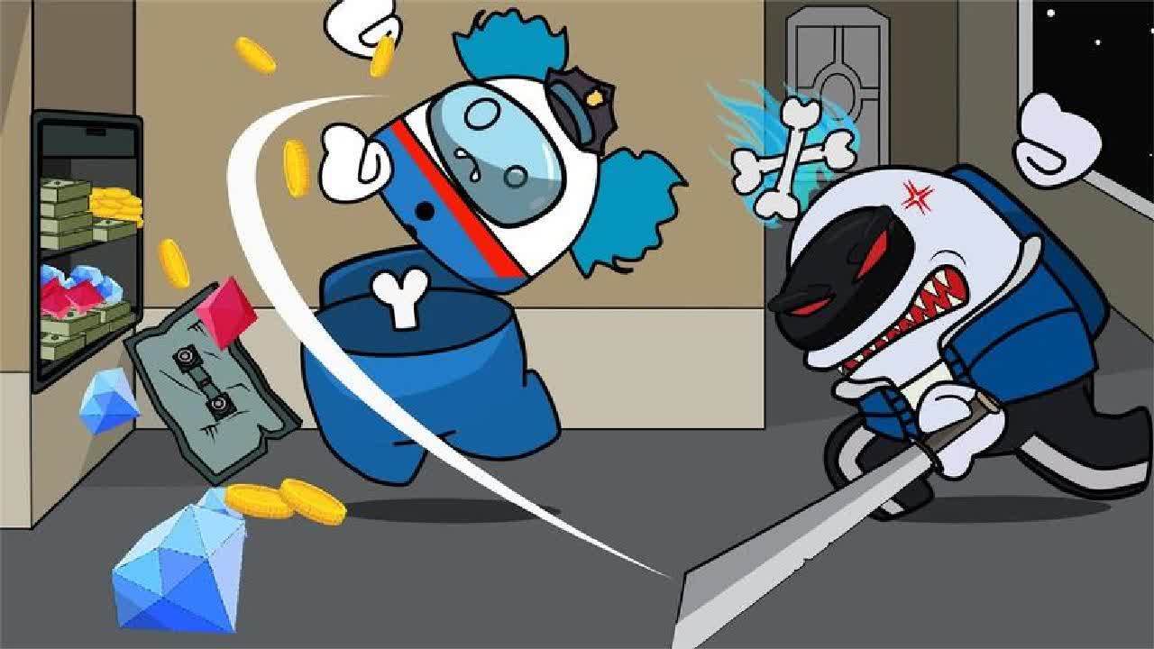 MCsans动画:愤怒的Sans太空人