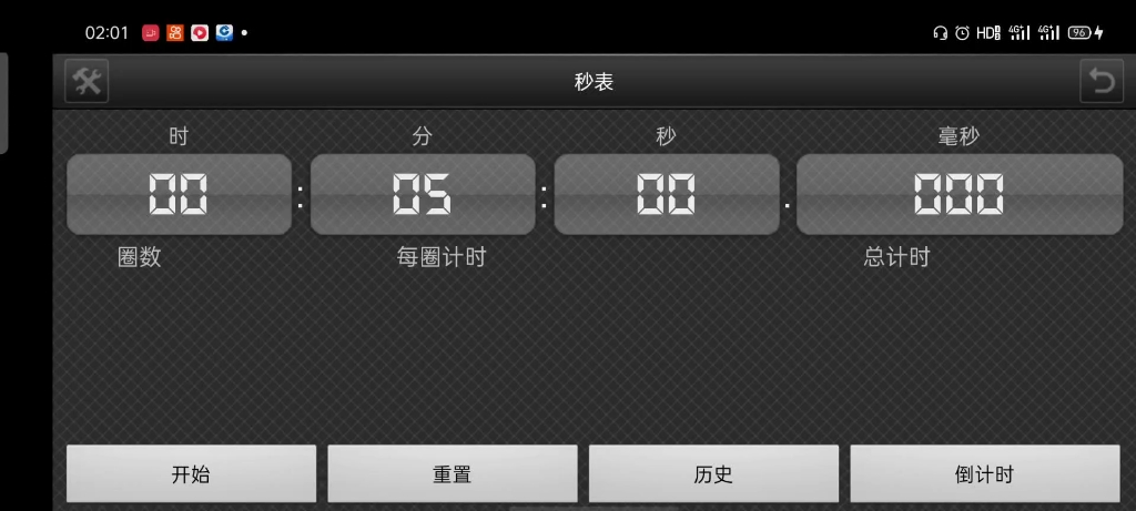 5分钟倒计时(精确到毫秒)