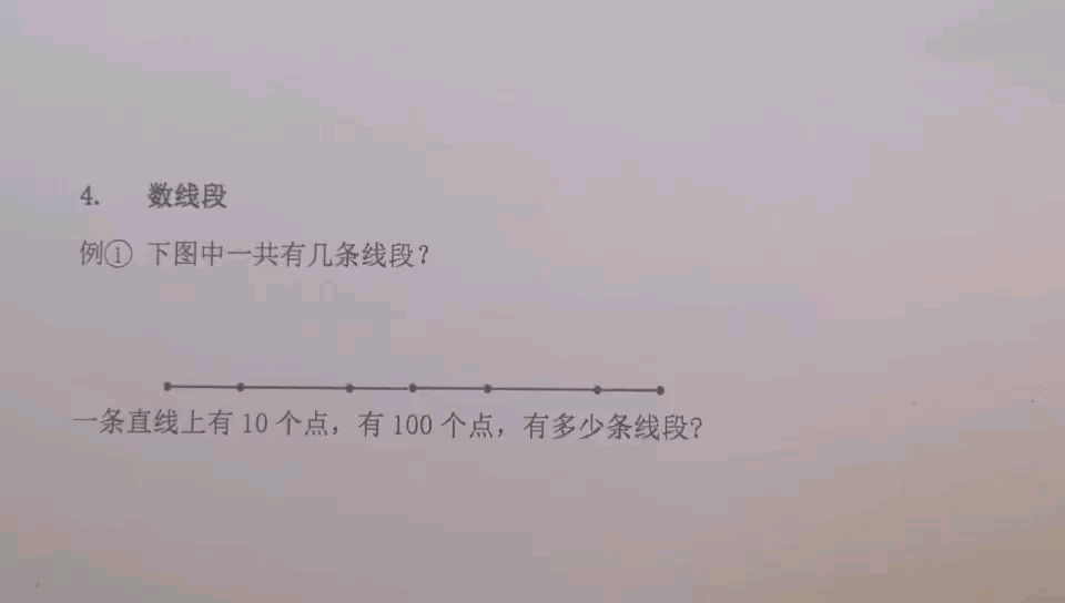 ...几何里面有线段直线射线,如何巧妙的数线段?介绍一种简便方法,方便...