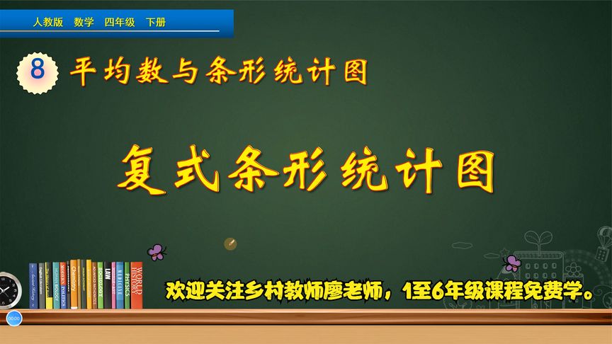 四年级下册数学《复式条形统计图》,学好统计图,打好数学基础