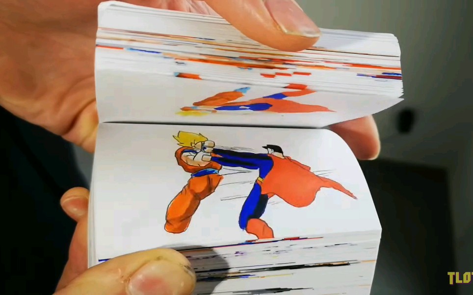 【手绘翻纸动画】2020年1月4号最新版,漫画英雄对DBZ战士-全明星...