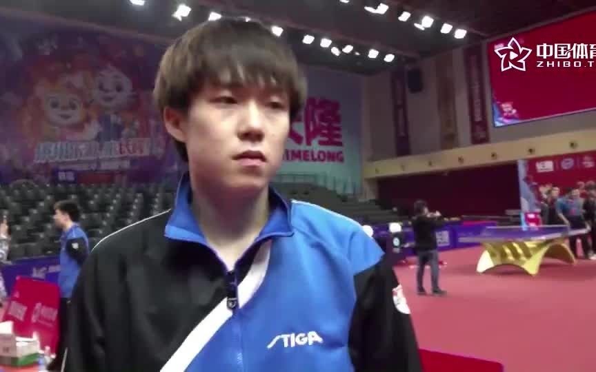 乒超MVP王楚钦赛后:能拿到MVP是因为自己经历了失败和对心态上的...