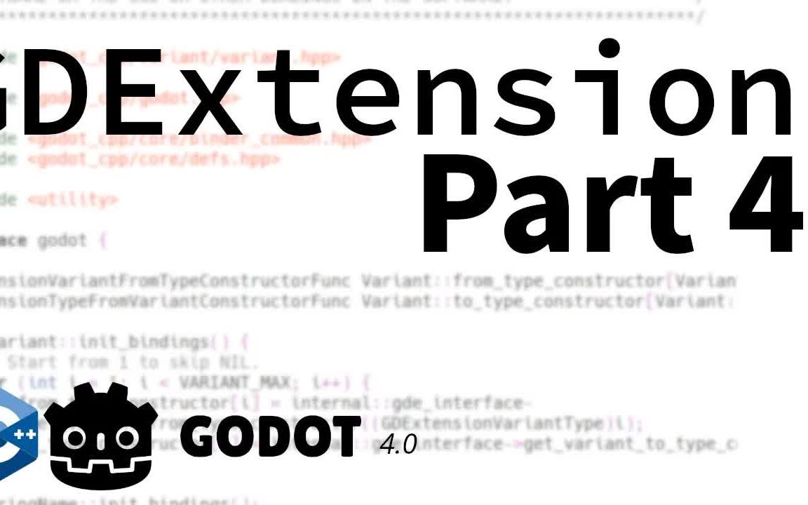 Godot 4.0 GDExtension 中文教程系列4:编写第一个 C++ 类并注册它