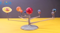 ...正确打开方式:带你探索浩瀚美丽的太阳系 第3集 八大行星仪模型制作