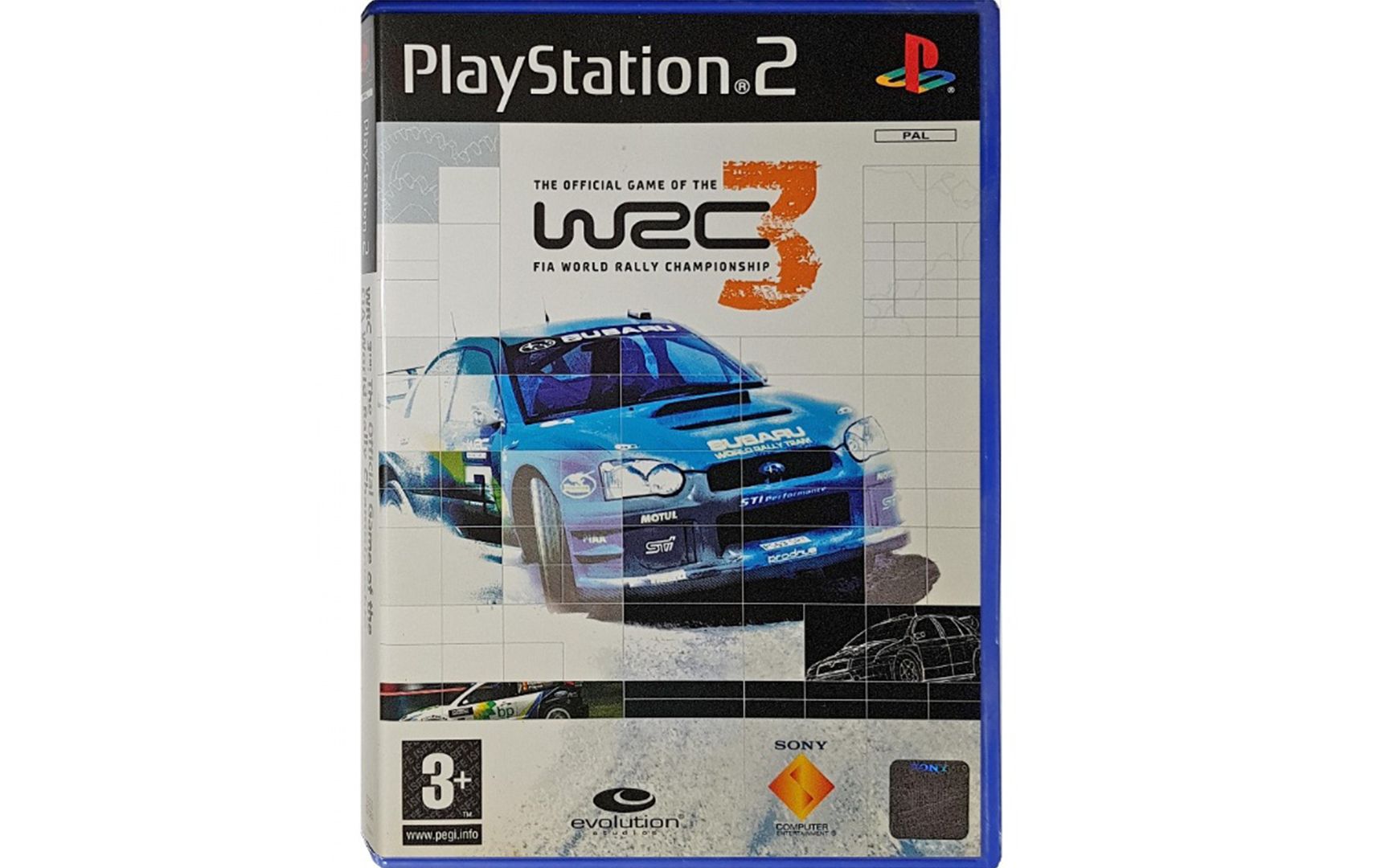 PS2游戏WRC 3|全部车辆展示
