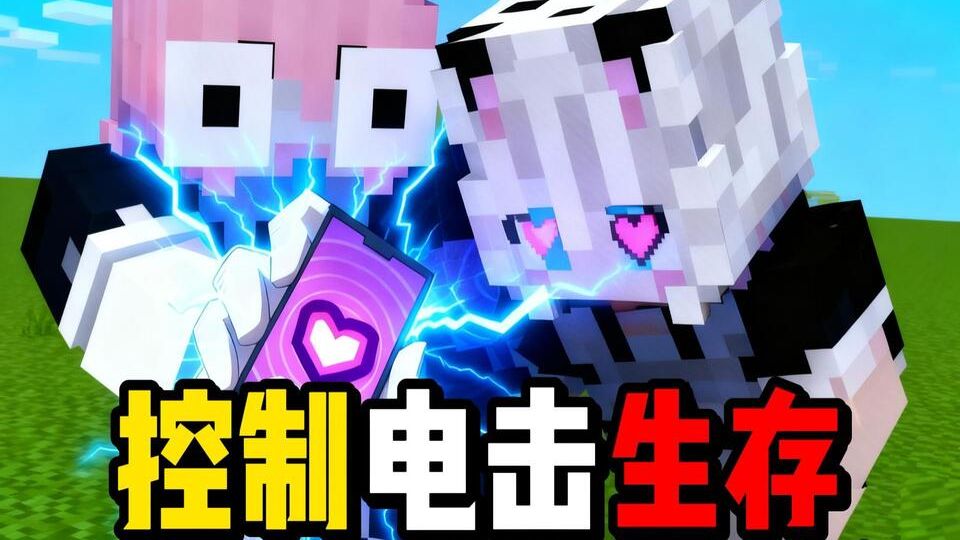在我的世界里如果不听朋友的指令就会被电击!