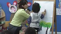 小班艺术手掌画《大树》幼儿园优质课视频 XMS002