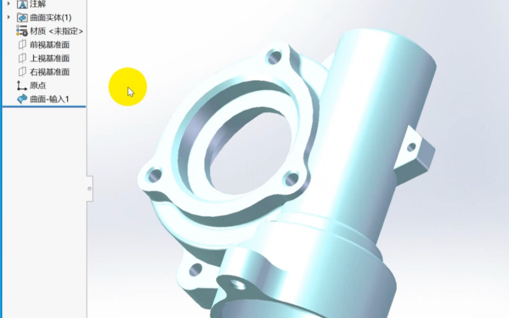 solidworks如何打开STP文件?