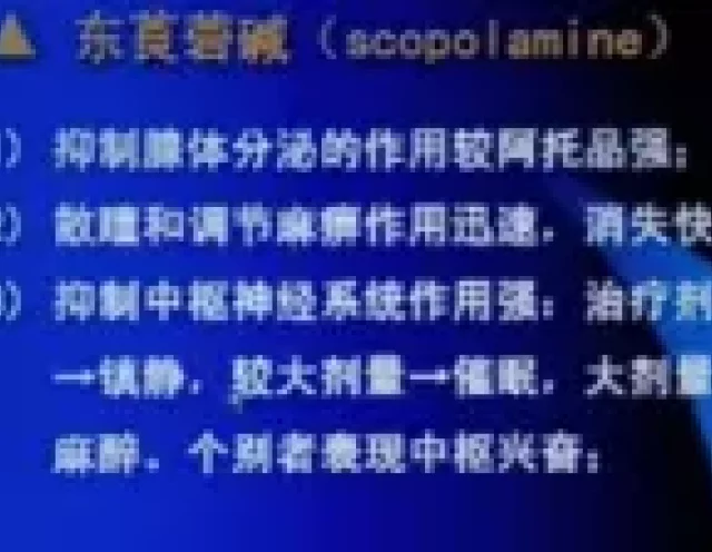 09 抗胆碱药-M-R阻断药(2) N胆碱受体阻断药