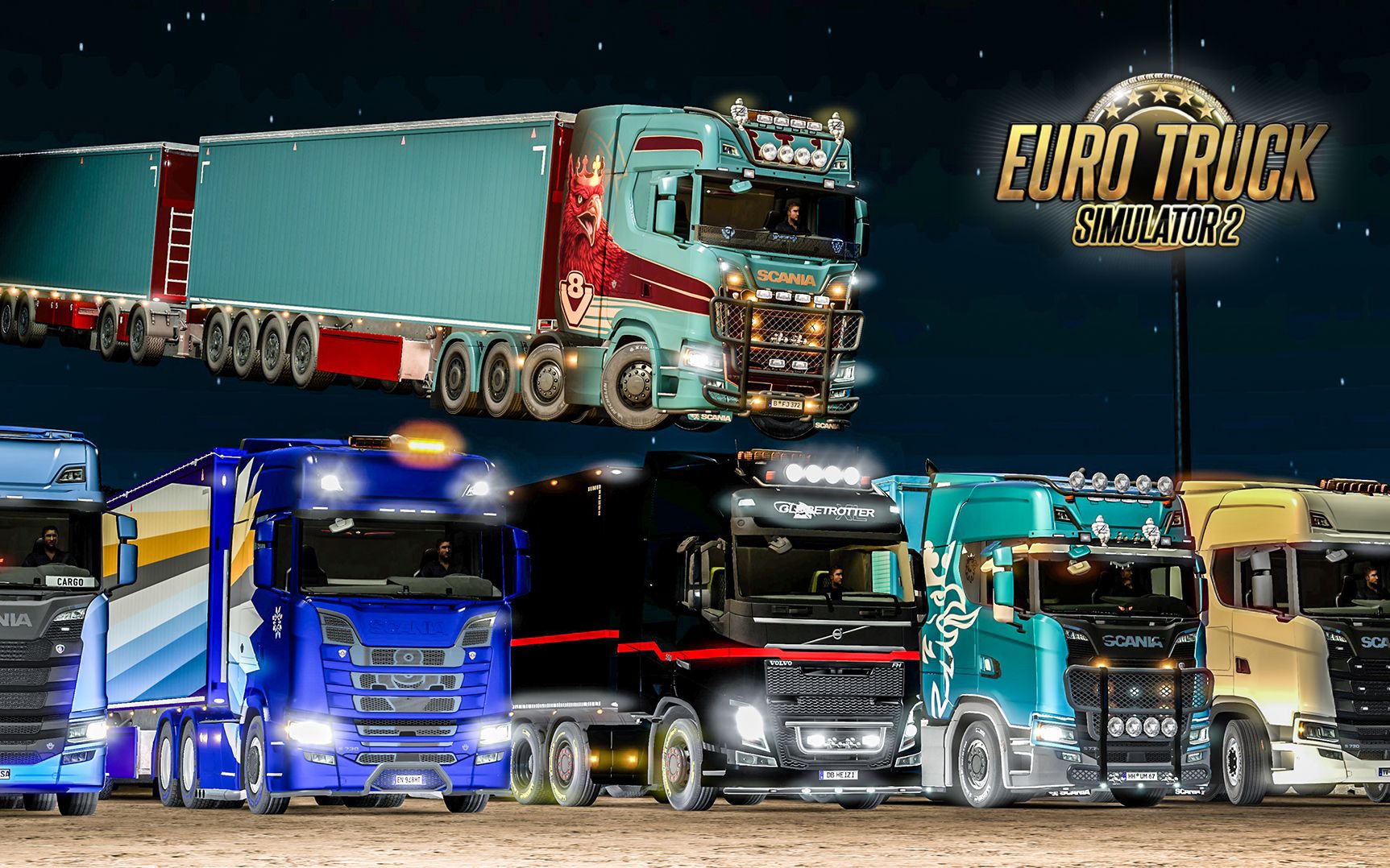 欧洲卡车模拟2:解锁截图新姿势 | 2018/12/8直播录像(1/2)