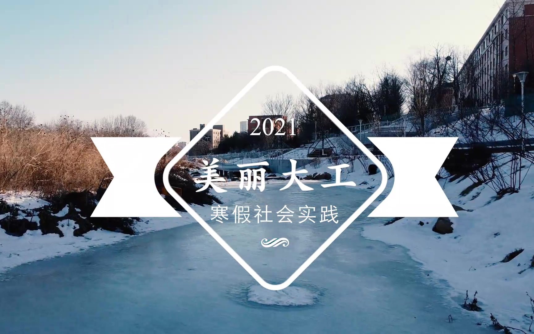 美丽大工-寒假社会实践宣传视频