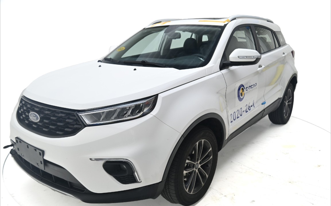 2020 江西五十铃 福特 领界S 全面碰撞测试 c-ncap