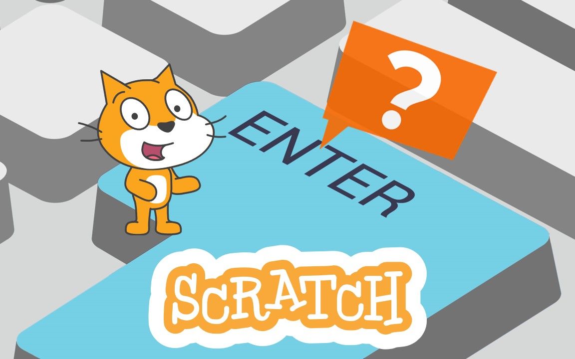 【Scratch还能这样?】侦测回车键
