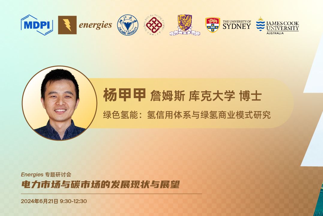 ...现状与展望——杨甲甲博士:绿色氢能:氢信用体系与绿氢商业模式研究