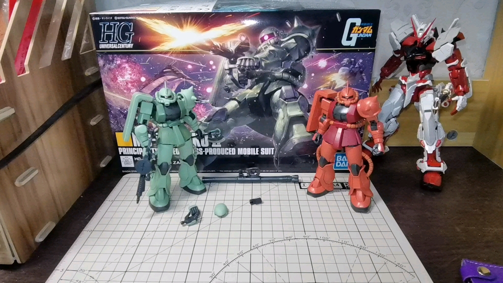 个人认为真的不值这个价 HGUC新生绿扎古II测评「Ironhaide的模型...