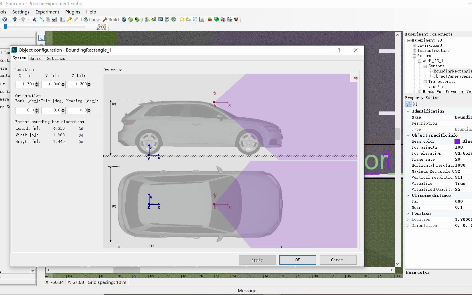 PreScan仿真从入门到精通第六十一摄像头真值传感器