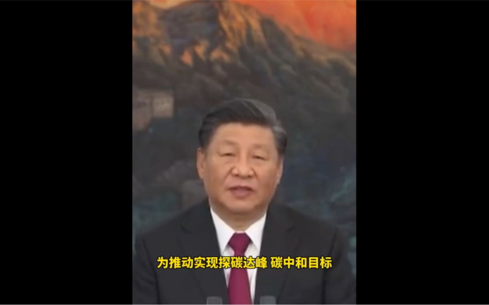 习近平:中国将持续推进产业结构和能源结构调整,大力发展可再生能源