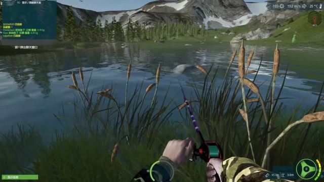 终极钓鱼模拟器:为了破国外玩家的纪录,2000块的路亚竿都抡断了