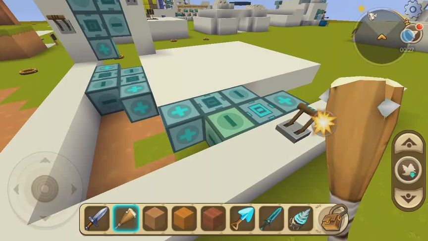 迷你世界之会移动的房子教程