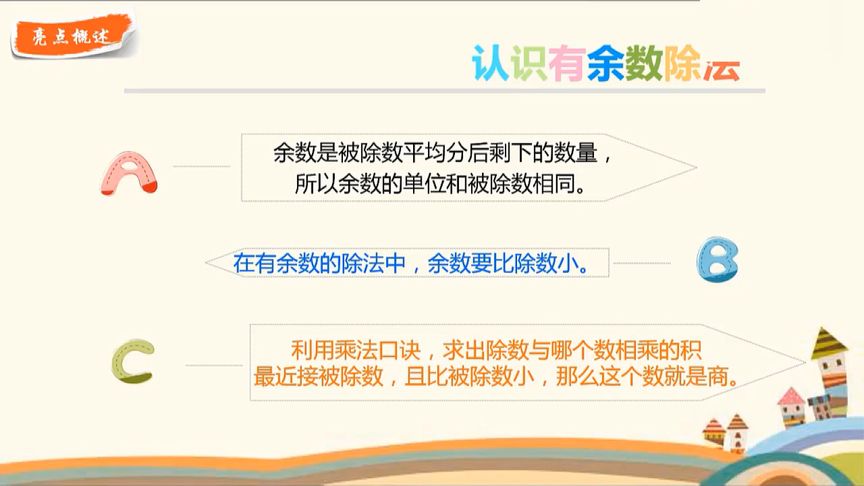 二年级数学,认识有余数除法,常考题练习