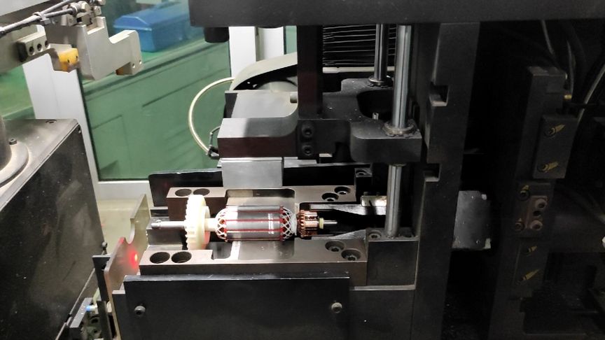 电机转子,动平衡加工,测试