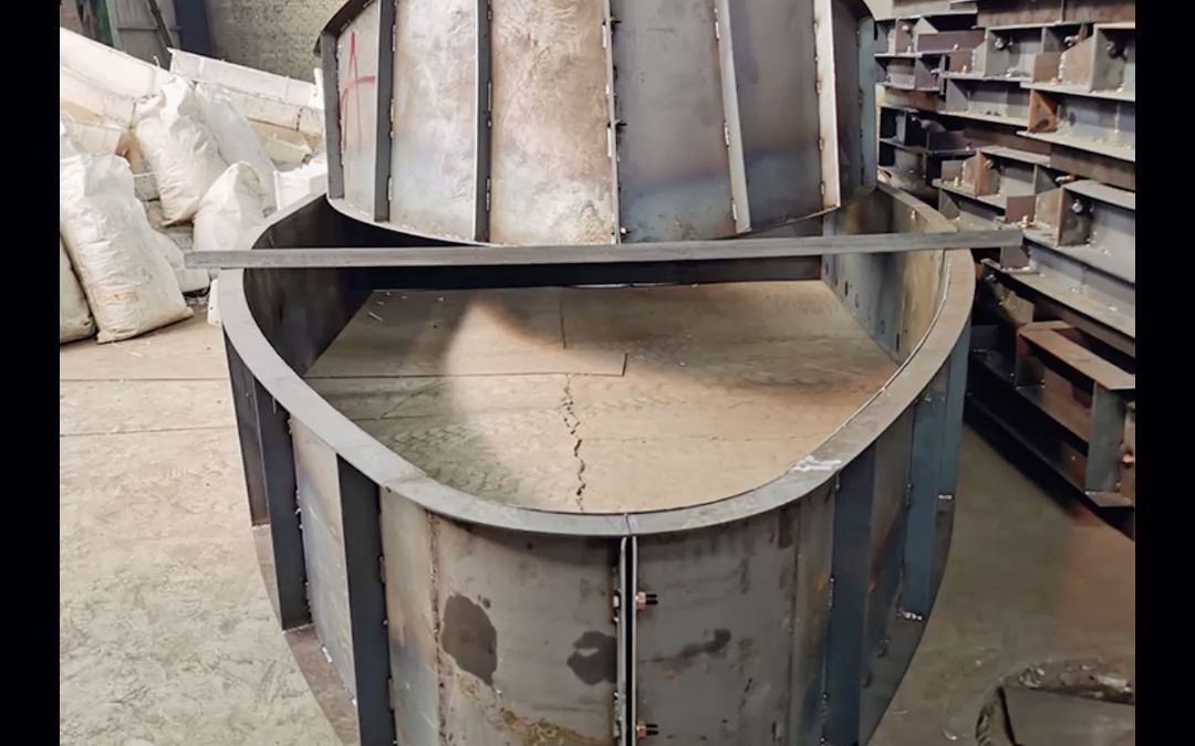 收费站安全岛模具特色-高速收费岛模具规格-科畅