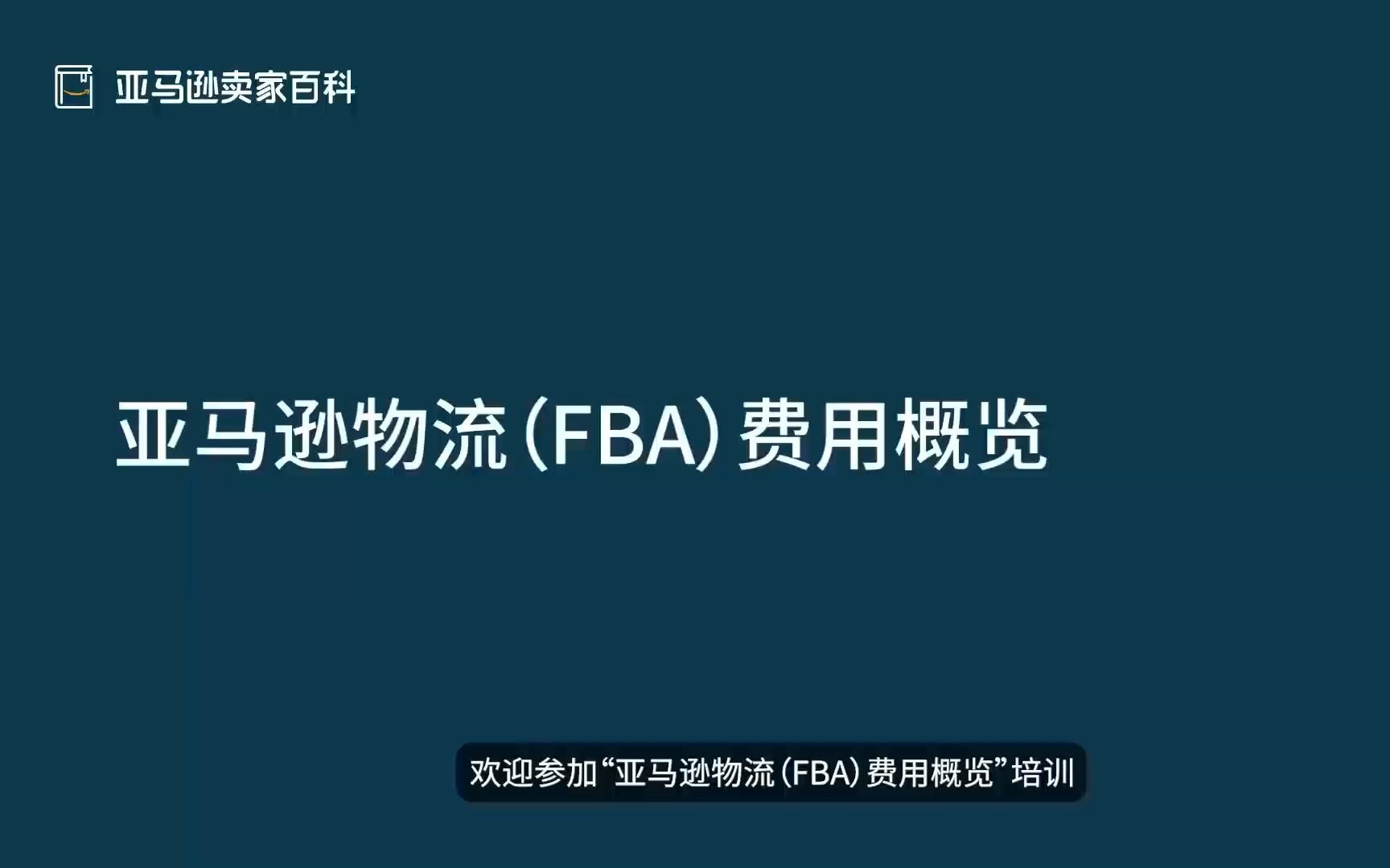 亚马逊物流 (FBA) 费用概览