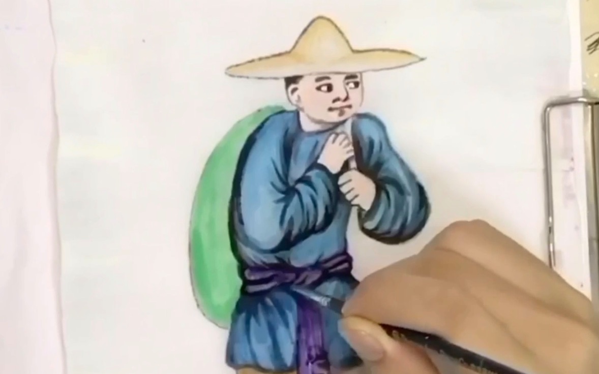 广州通草画绘画技巧与教学视频
