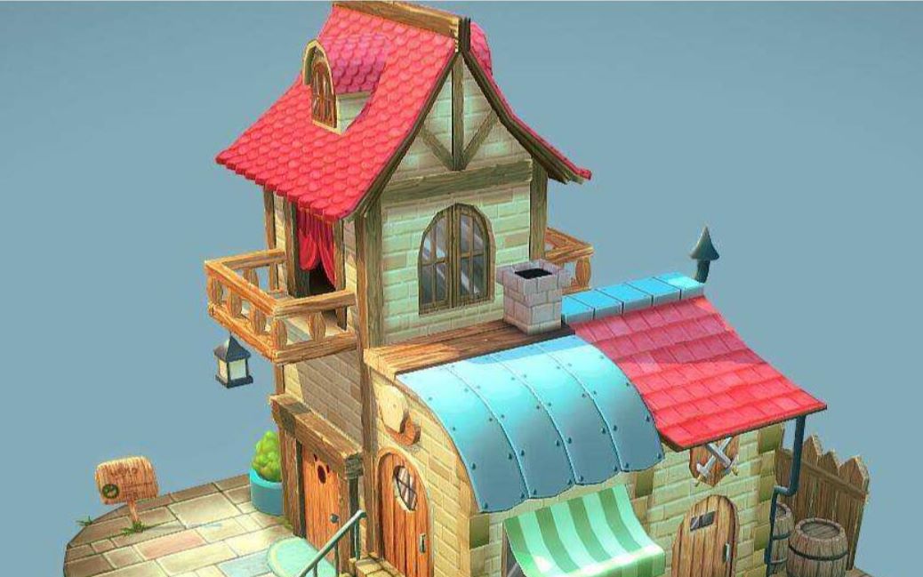 3Dmax 场景建模基础教程 房子.p2