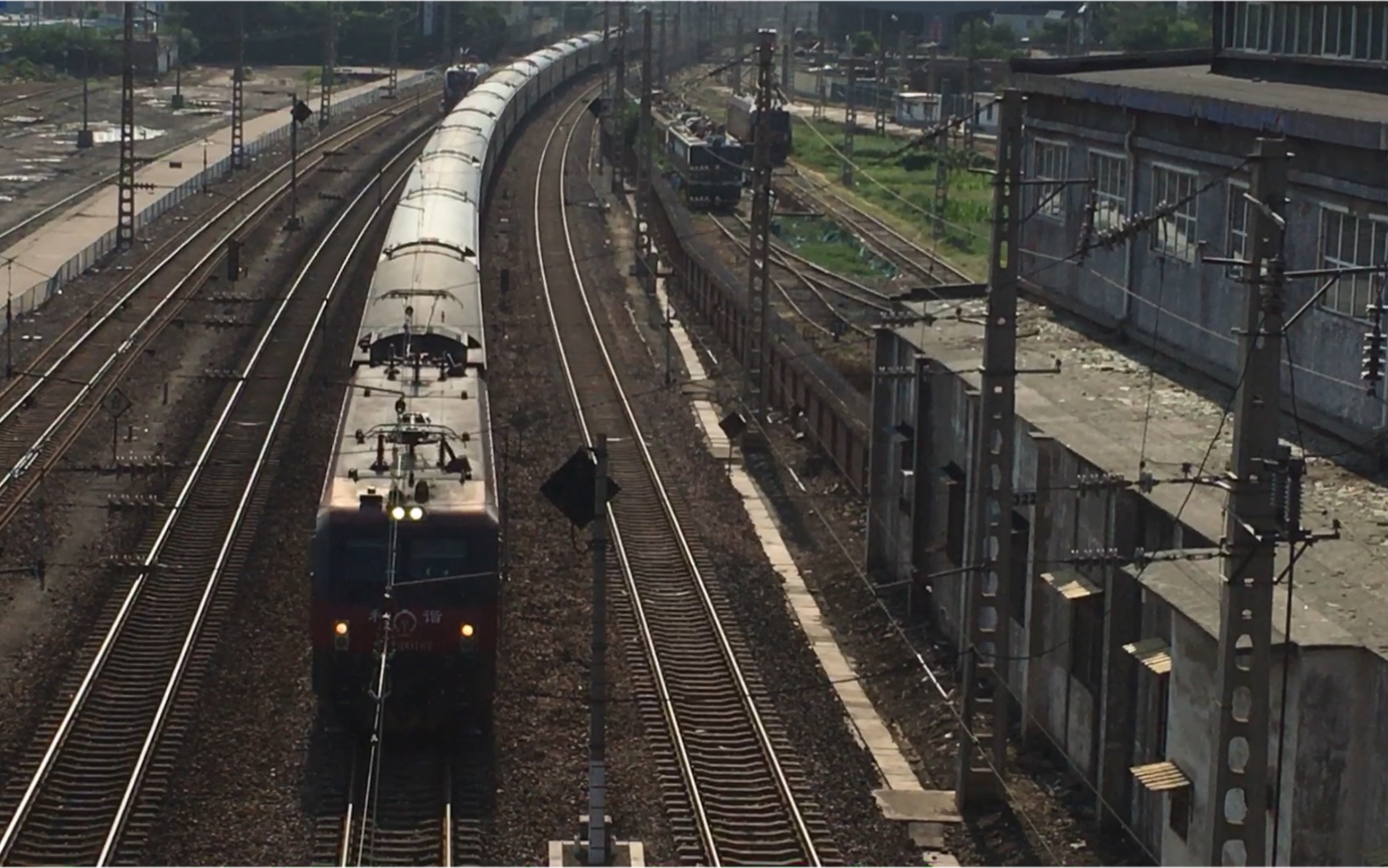 【鸣笛】20210820 K362次列车通过