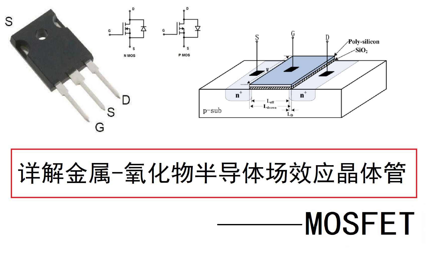 【图灵鸡】什么是MOSFET?详解金属-氧化物半导体场效应晶体管...