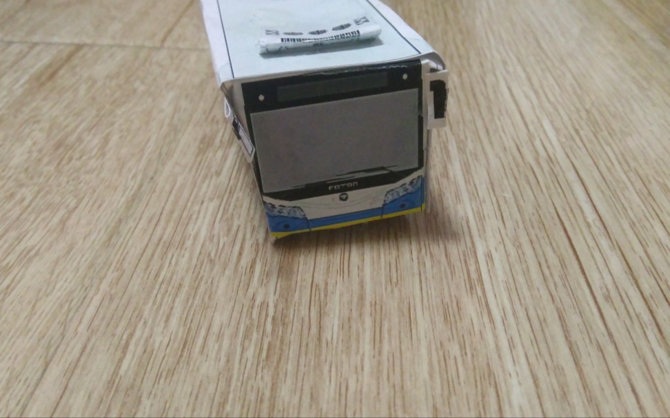 北京公交小电萌纸模制作