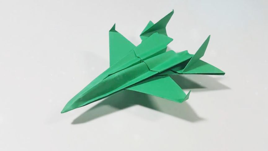 教你如何制作 纸飞机模型 给孩子折一个多酷