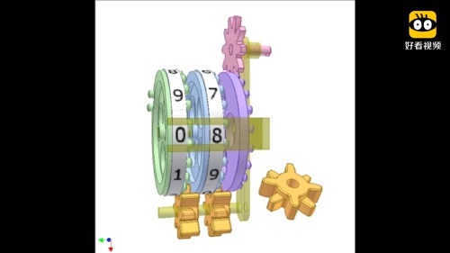 机械里程表的机械结构和运行机制