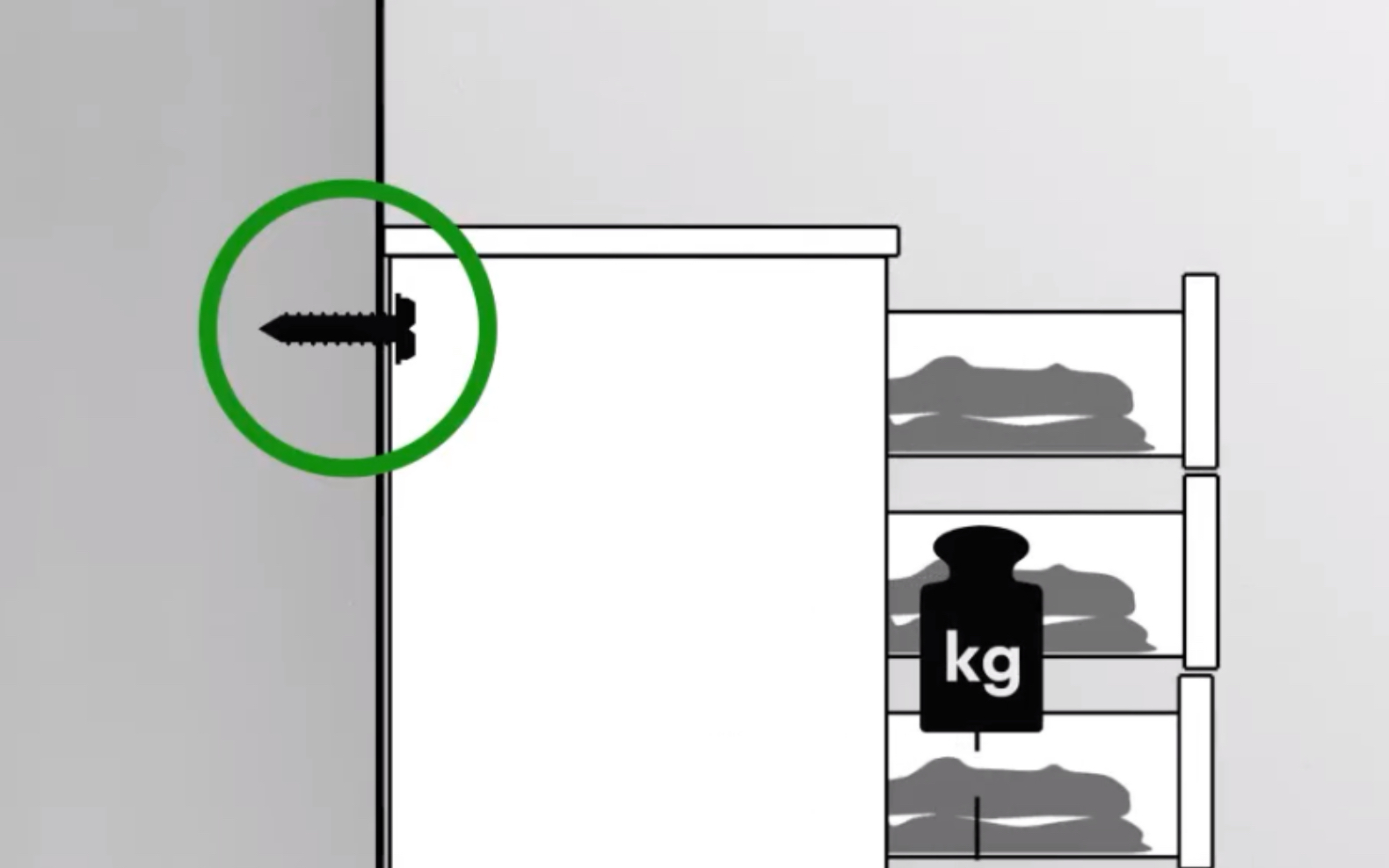 牢牢固定!家具固定件安装教程 | IKEA 宜家家居