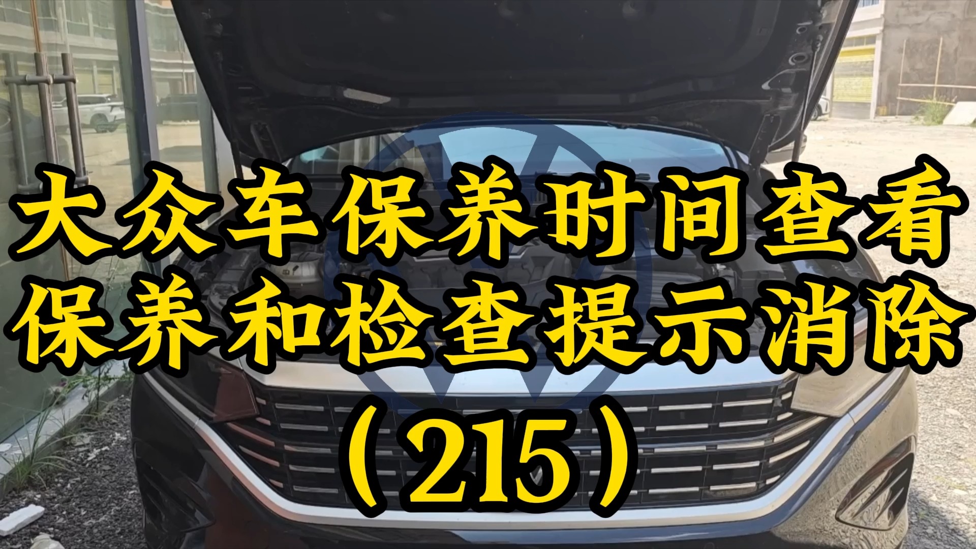 大众车保养时间怎么查看,保养时间查看的两种方法,保养提醒和车况...