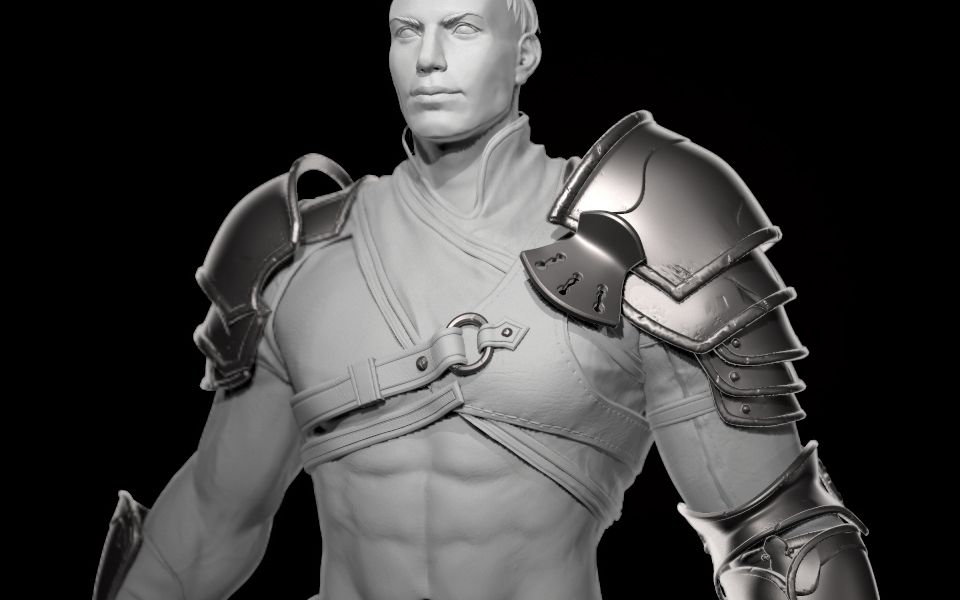 【次世代游戏角色模型制作】2020毕业设计作品展示